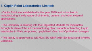 Pharma third party manufacturing companies in Baddi | Pharmaadda | PPTX