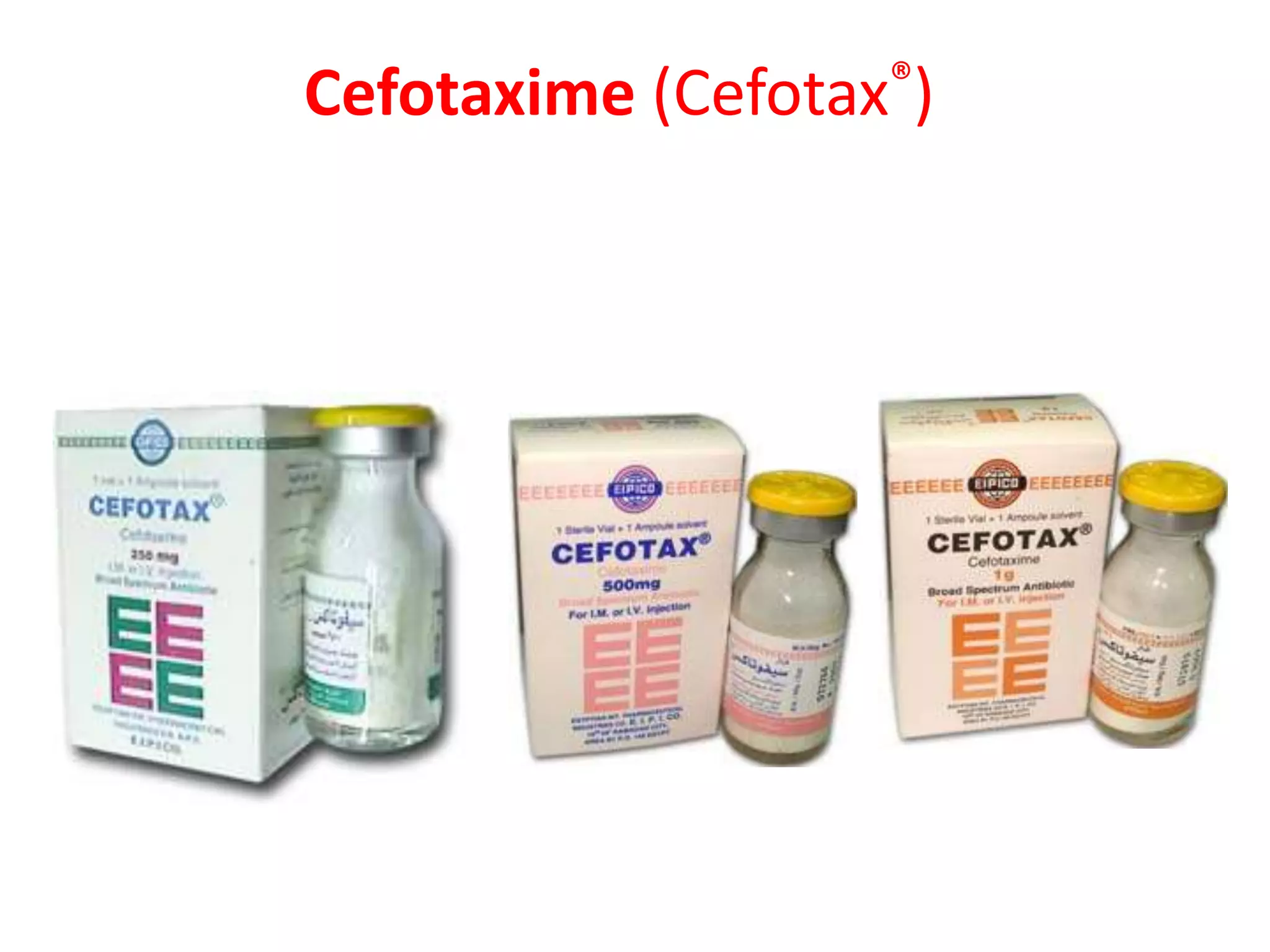 Pharmatube antibiotics-3-cephalosporins and other cell wall inhibitors ...