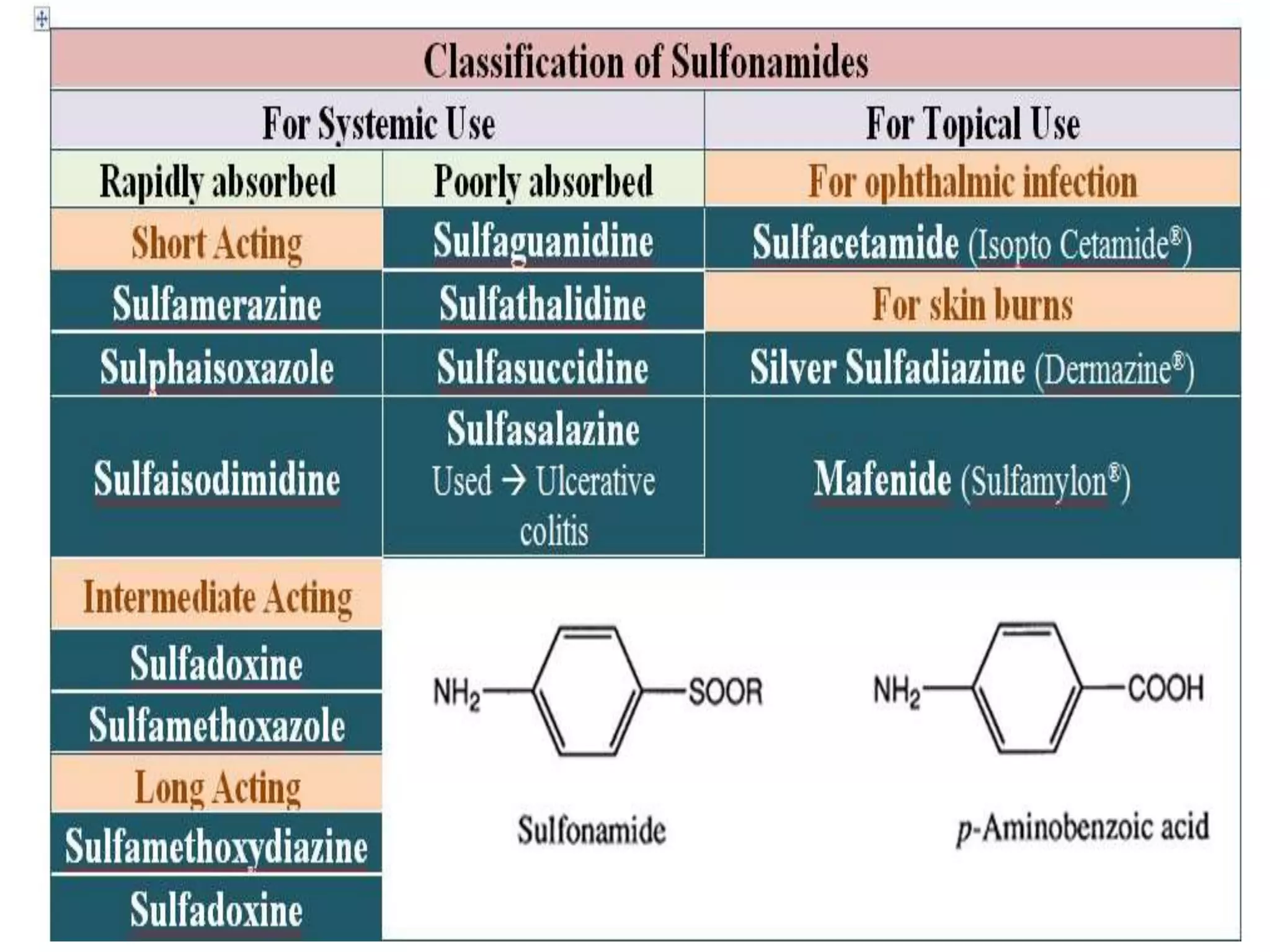 Pharmatube antibiotics-7-sulfa drugs | PPTX