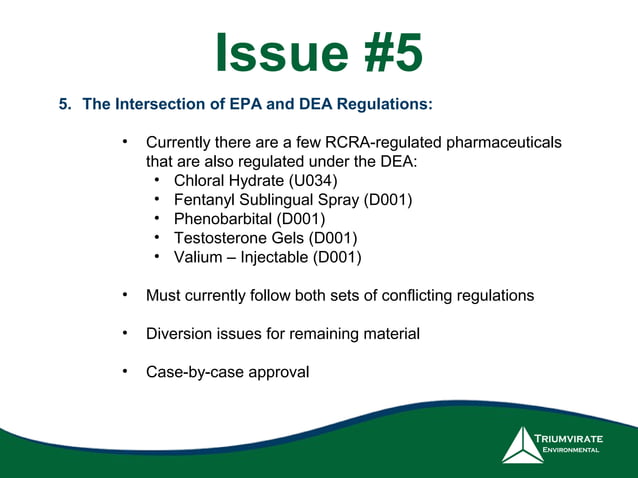 Demystifying the New EPA Hazardous Pharmaceutical Waste Rule | PDF | Environmental Services ...