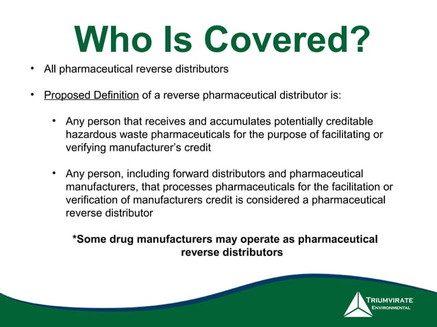 Demystifying the New EPA Hazardous Pharmaceutical Waste Rule | PDF | Environmental Services ...