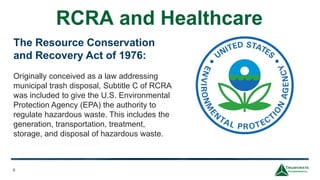 Management Standards for Hazardous Waste Pharmaceuticals | PDF