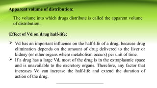 Introduction to Drug Distribution Factors that Influence Drug ...