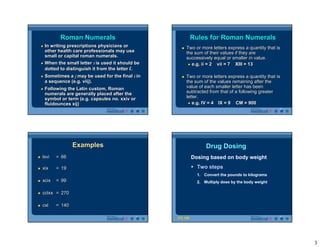 Pharm Calculations for undergraduate students | PDF