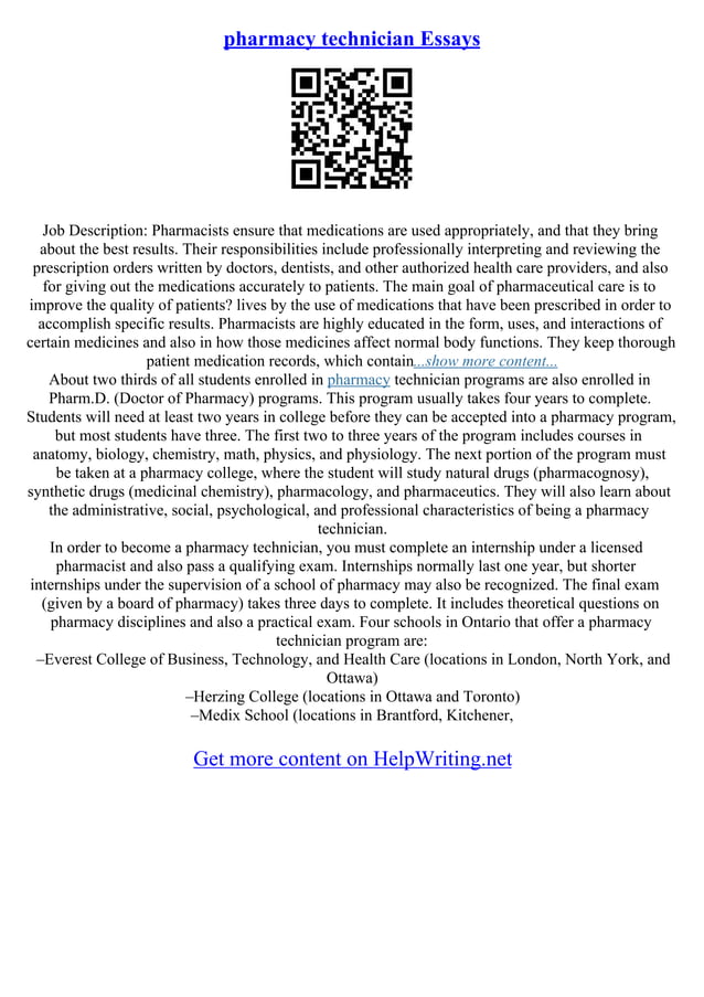 Pharmcas Essay Examples | PDF | Pharmaceutical Drugs | Medical Health