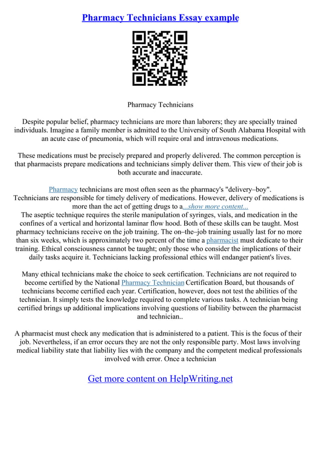 Pharmcas Essay Examples | PDF | Pharmaceutical Drugs | Medical Health