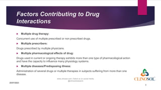 Pharmacovigilance and Drug-Drug Interactions: Ensuring Patient Safety | PDF