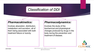 Pharmacovigilance and Drug-Drug Interactions: Ensuring Patient Safety | PPT