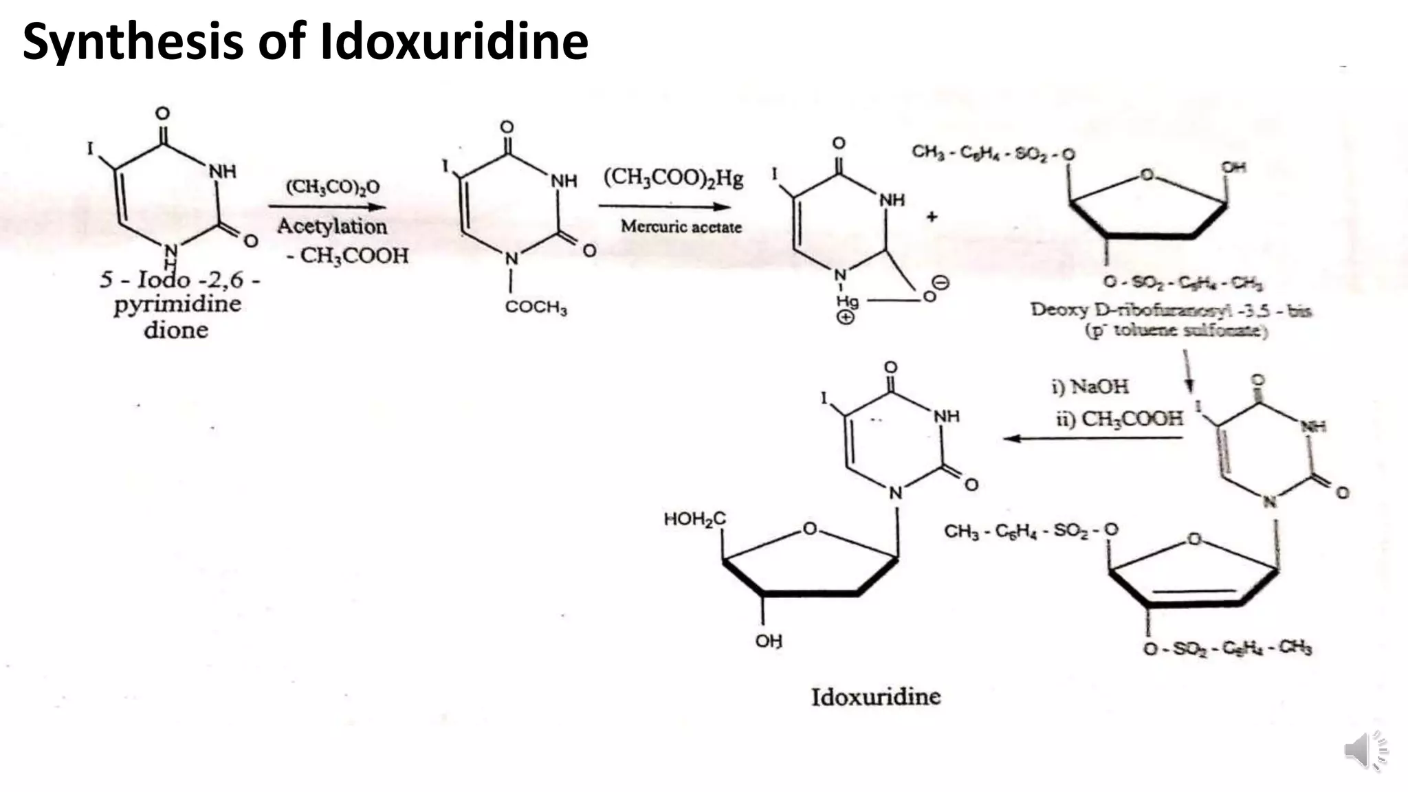Important Synthesis of Antiviral Drugs | PPTX