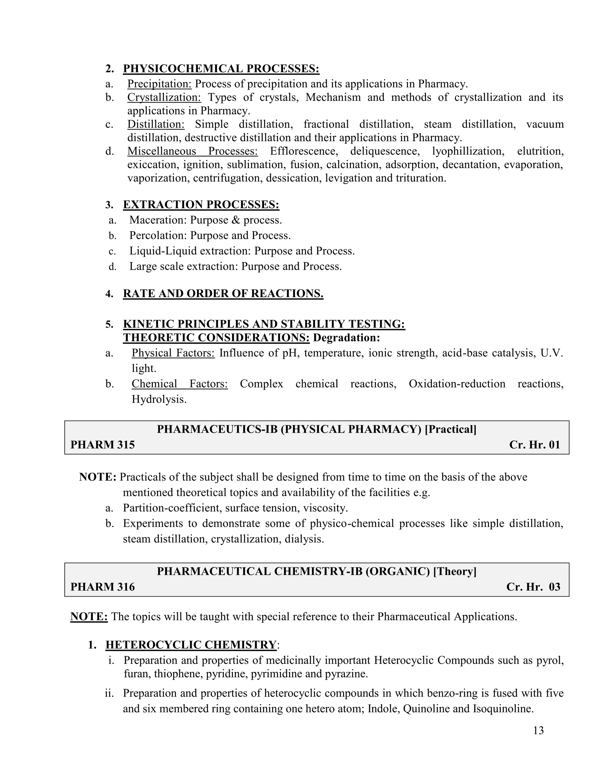 Pharm d curriculum final 2013 | PDF