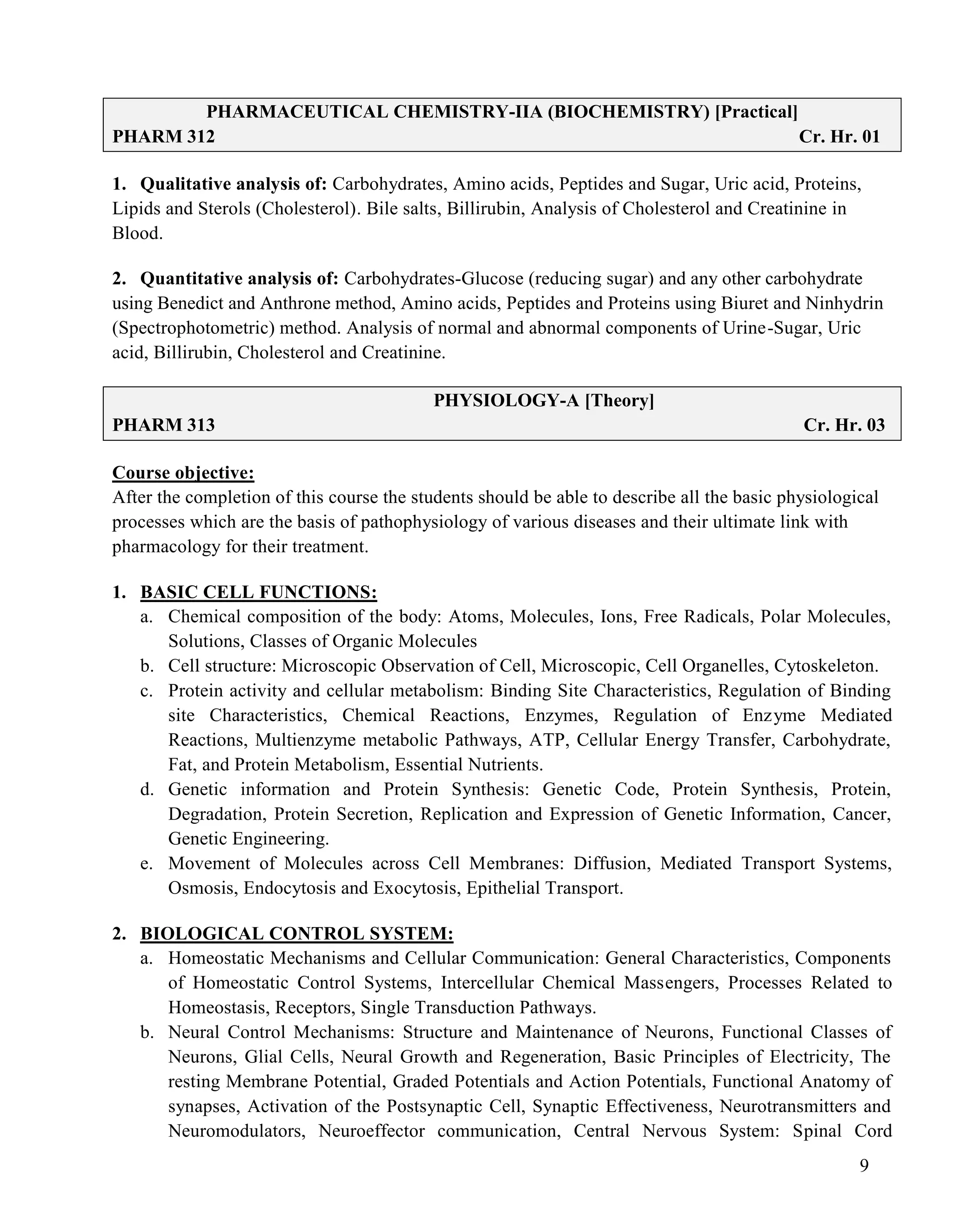 Pharm d curriculum final 2013 | PDF