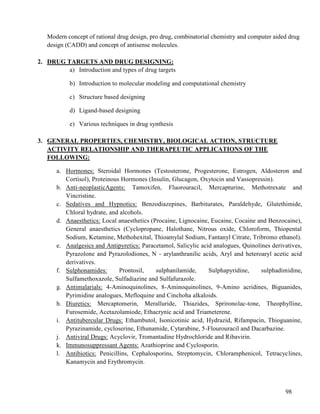 Pharm d curriculum final 2013 | PDF