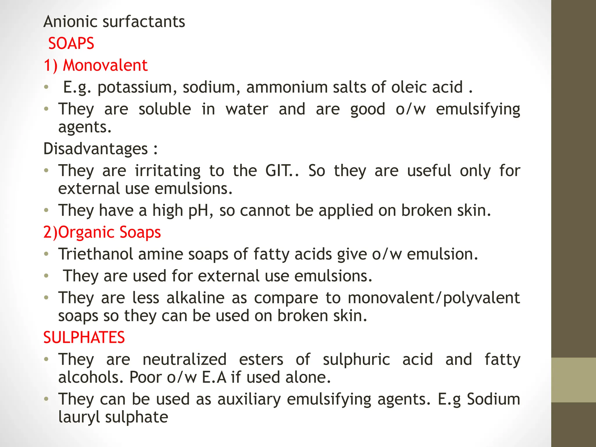 Pharm Excipients suspending and emulsifying agents | PPTX