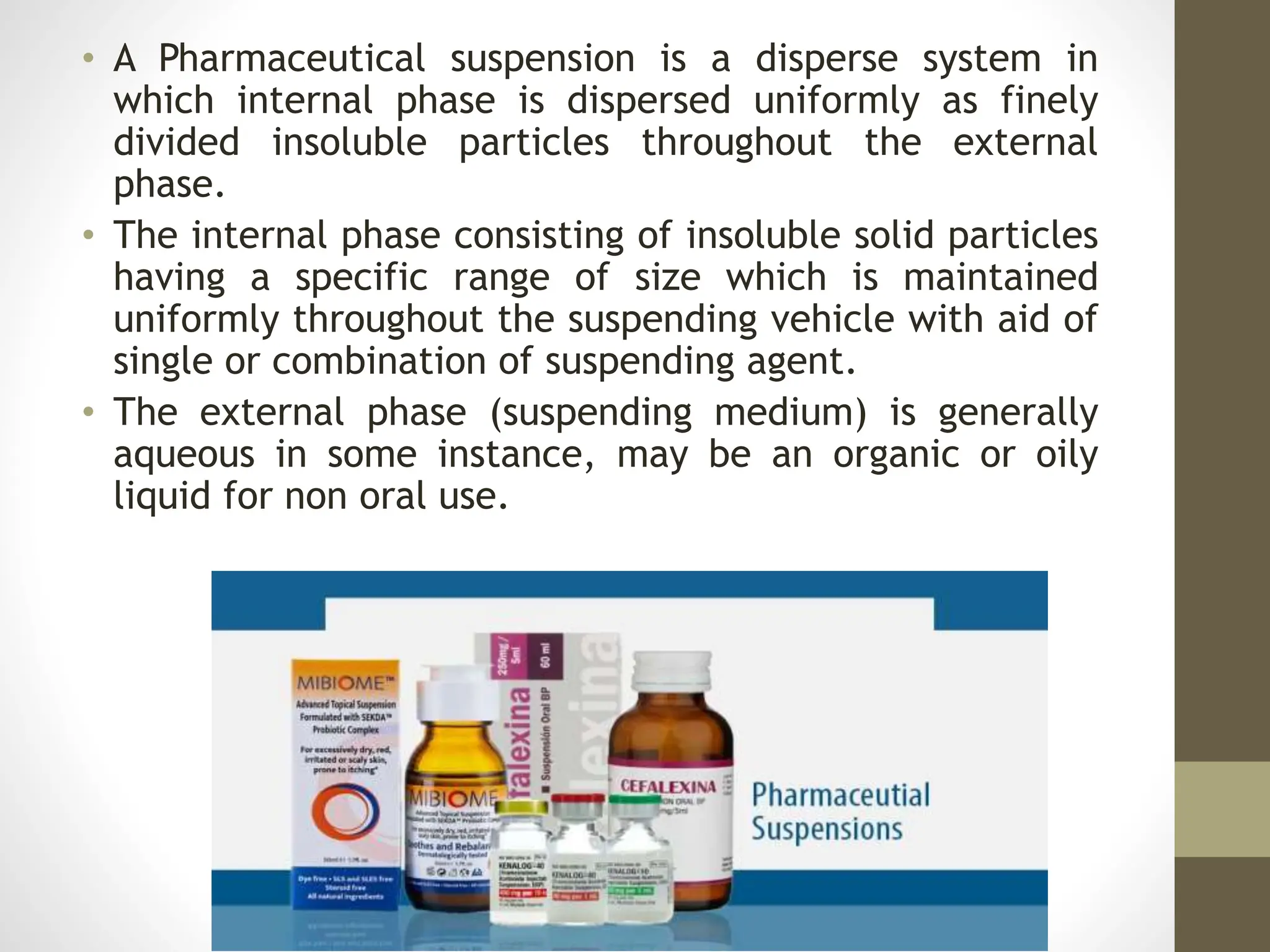 Pharm Excipients suspending and emulsifying agents | PPTX