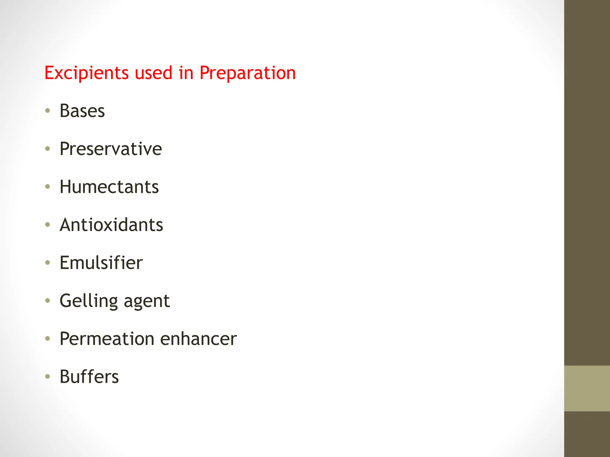 Pharm Excipients suspending and emulsifying agents | PPTX