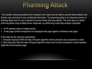 Pharming attack | PPT