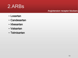 Antihypertensive drugs | PPTX