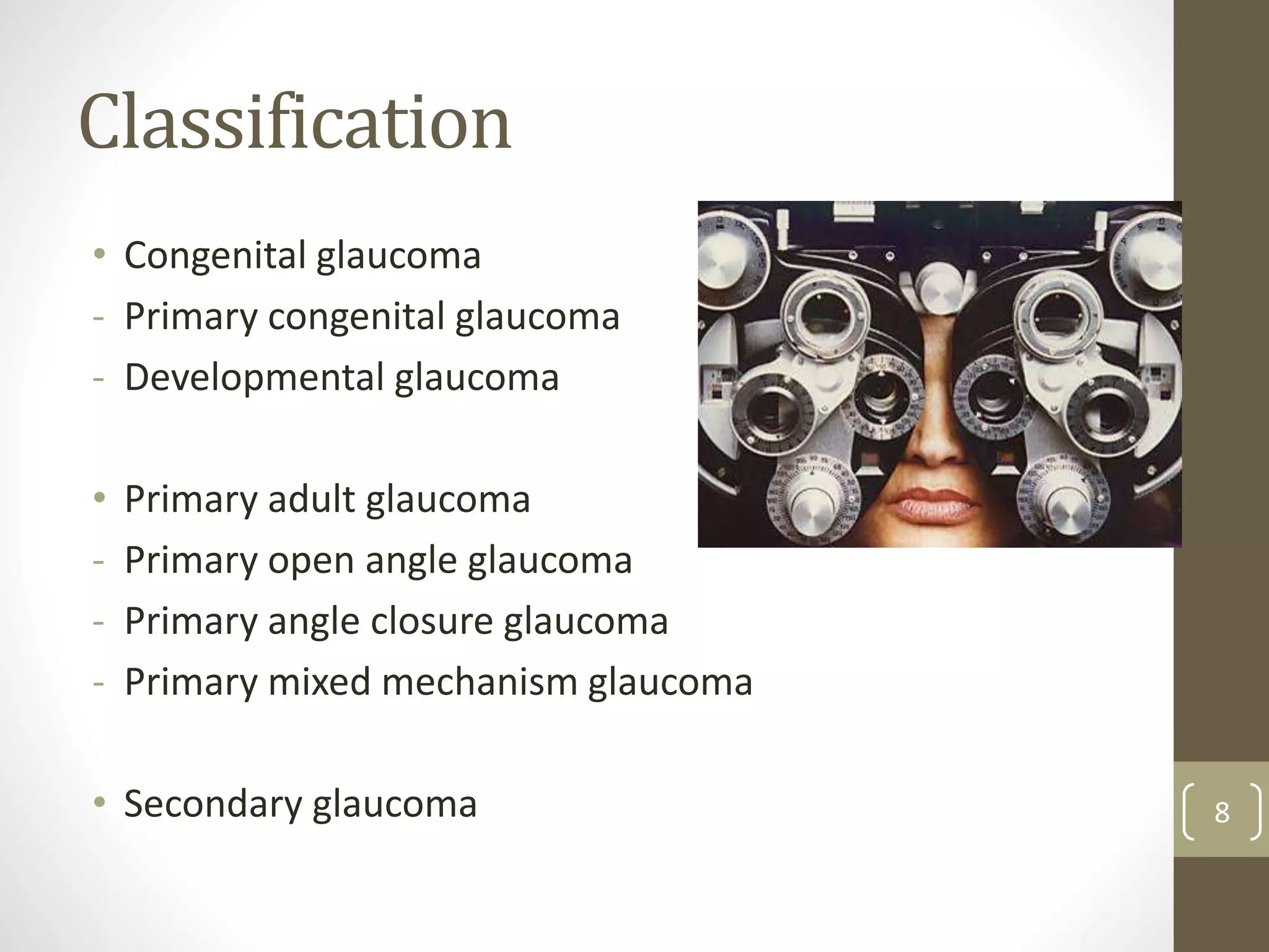 Pharmacotherapy of glaucoma | PPTX
