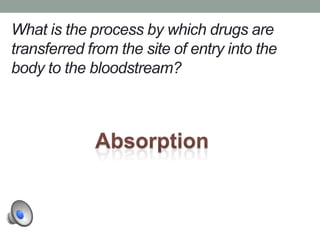 Pharm Absorption | PPT