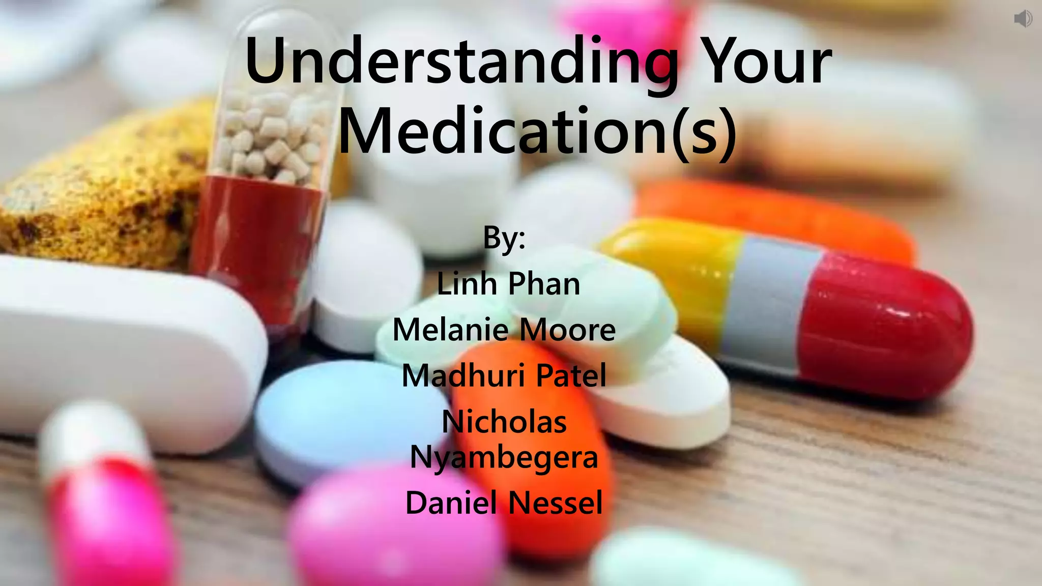 Pharm Understanding Your Medications | PPTX