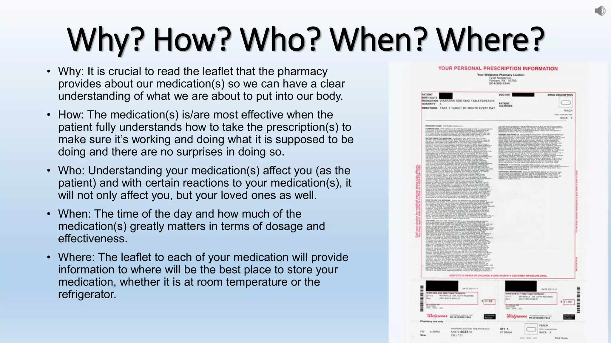 Pharm Understanding Your Medications | PPTX