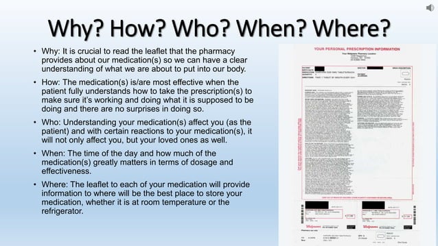 Pharm Understanding Your Medications | PPTX