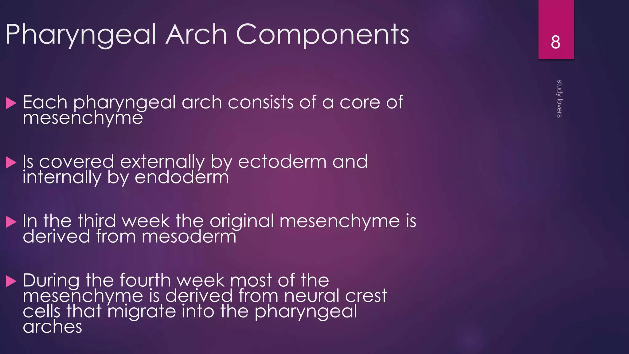 Pharyngeal arches pouches and clefts | PPTX