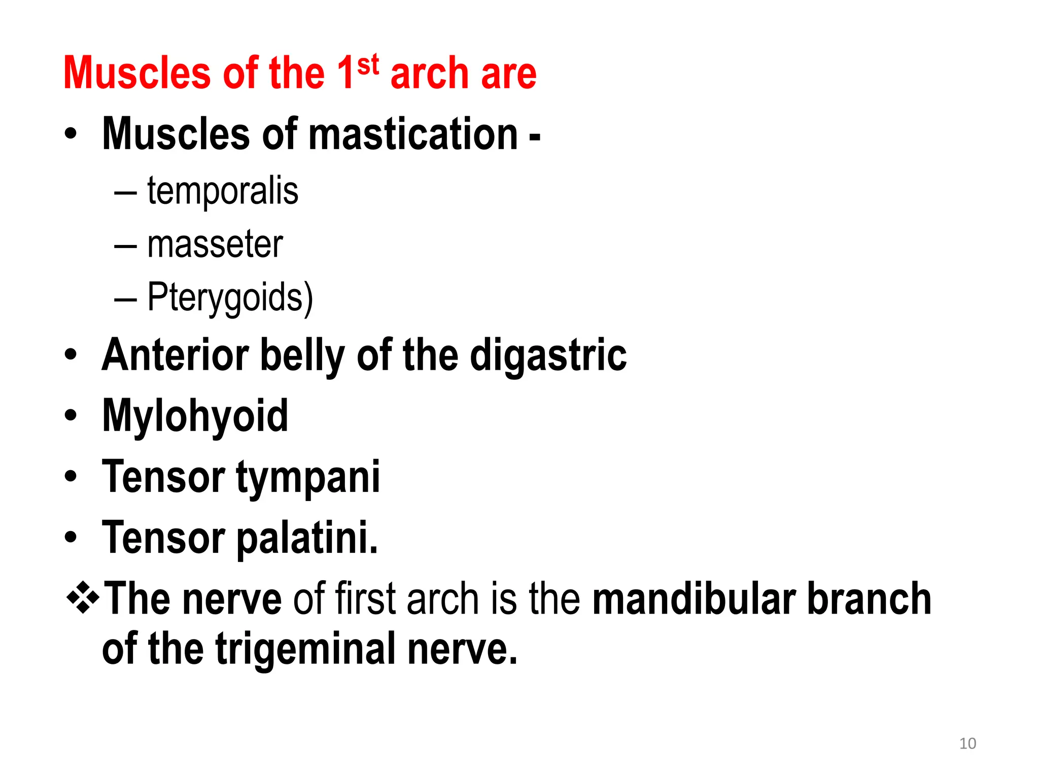 Pharyngeal Arches, Pouches and clefts-1.pptx