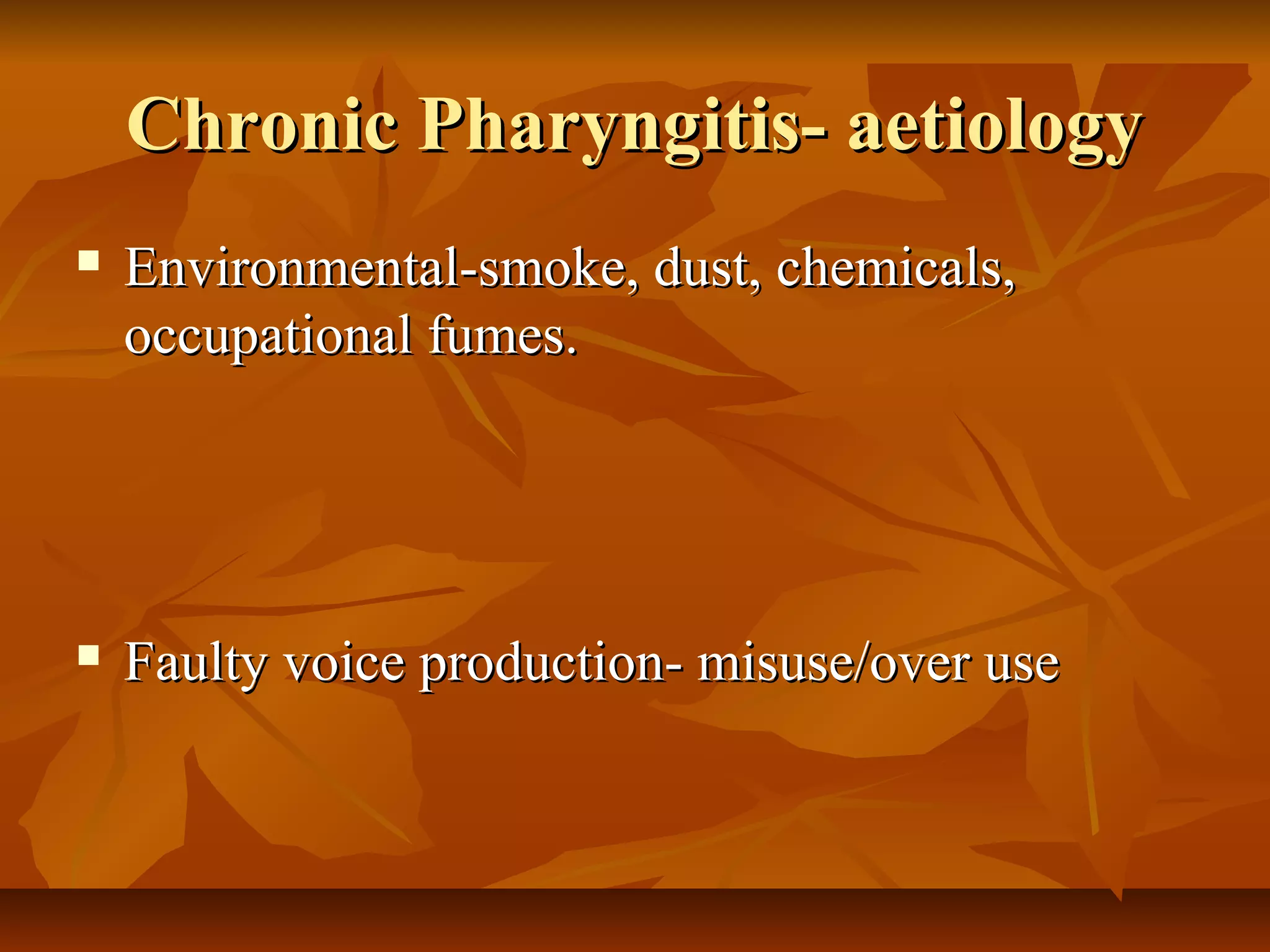 Pharyngitis | PPT