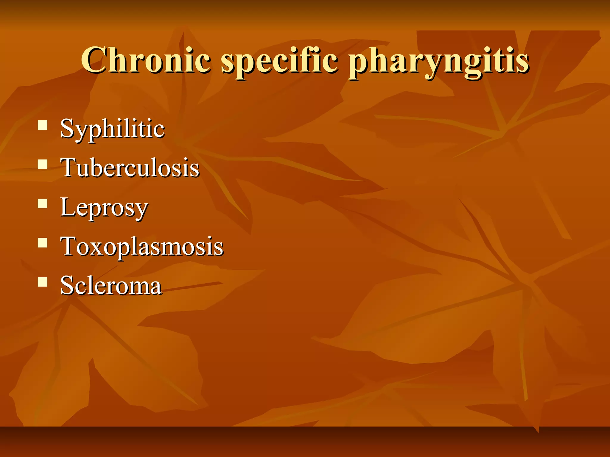 Pharyngitis | PPT
