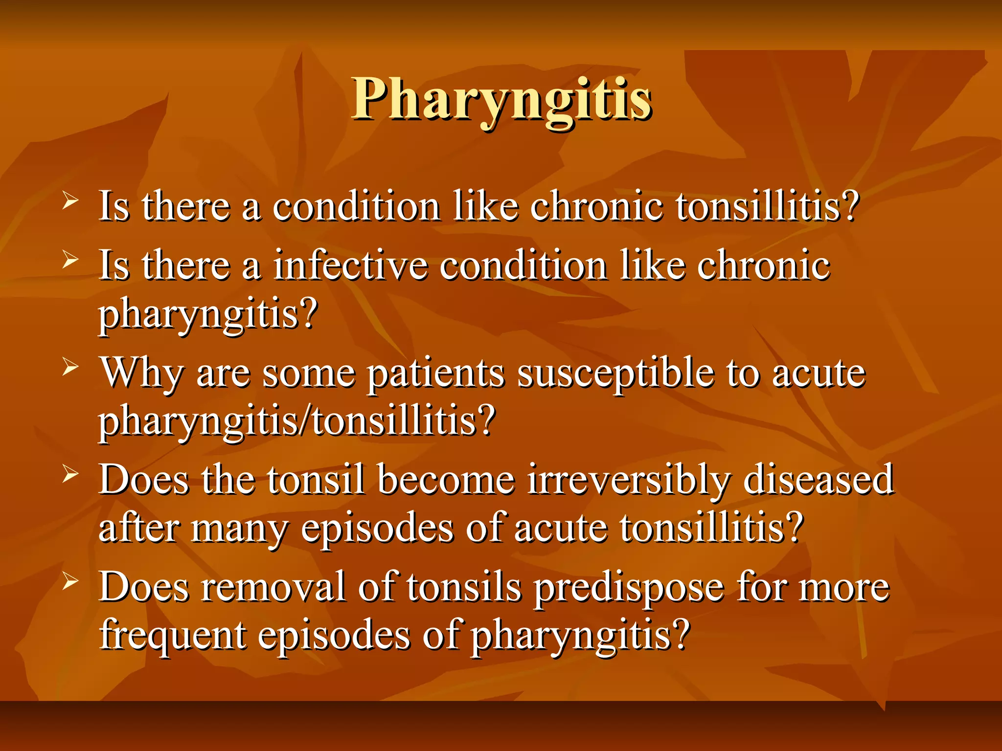 Pharyngitis | PPT