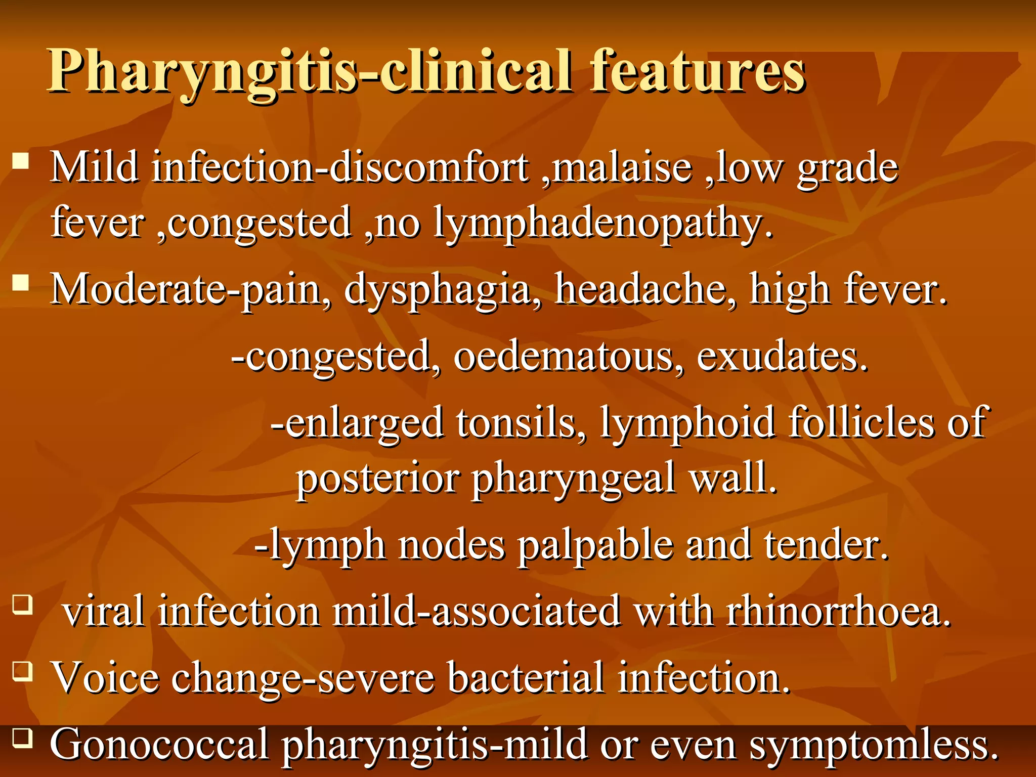 Pharyngitis | PPT