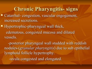 Pharyngitis | PPT