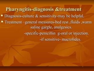 Pharyngitis | PPT