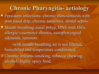 Pharyngitis | PPT