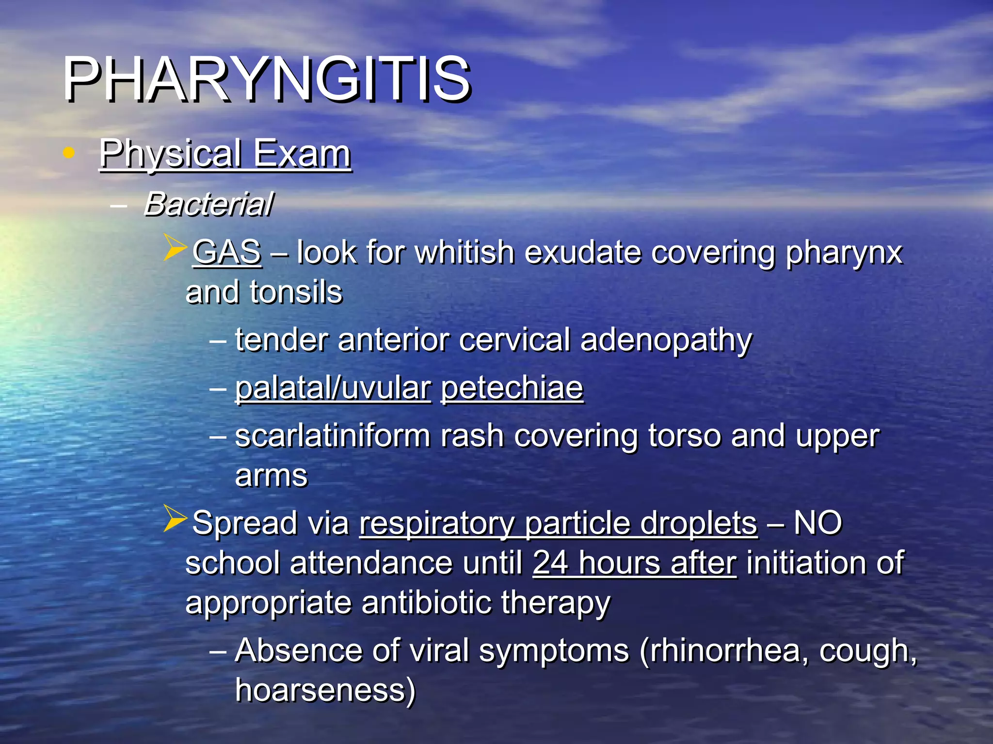 Pharyngitis | PPT