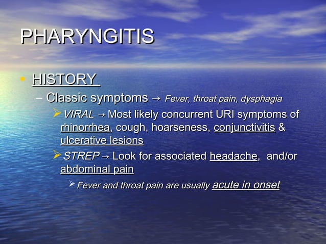 Pharyngitis | PPT
