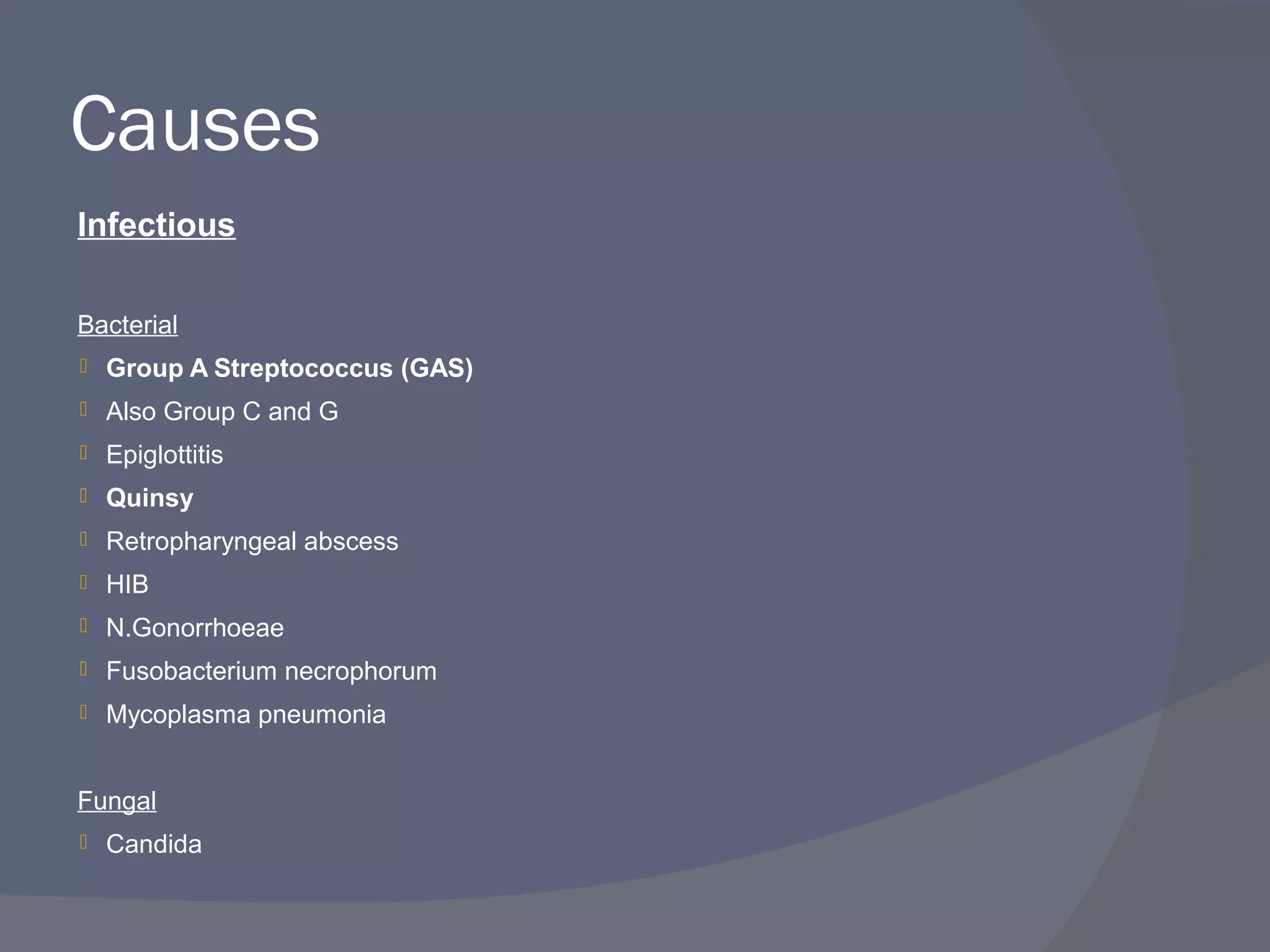 Acute Pharyngitis | PPT