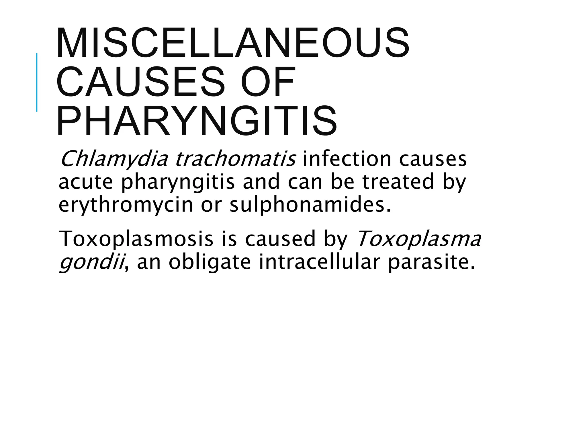 Pharyngitis | PPTX