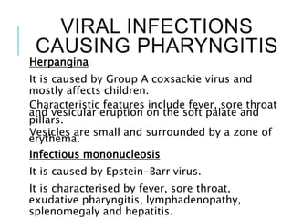 Pharyngitis | PPTX