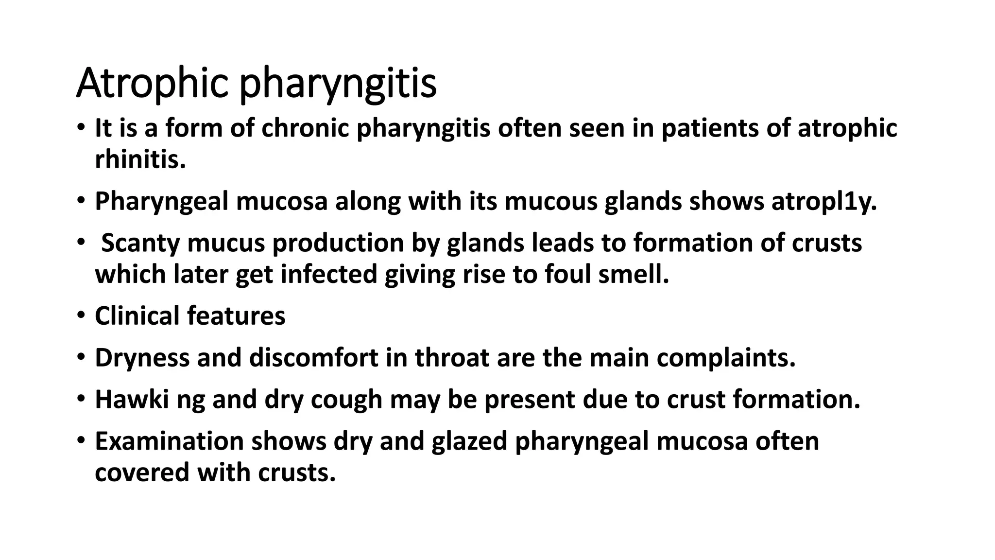 Pharyngitis | PPTX