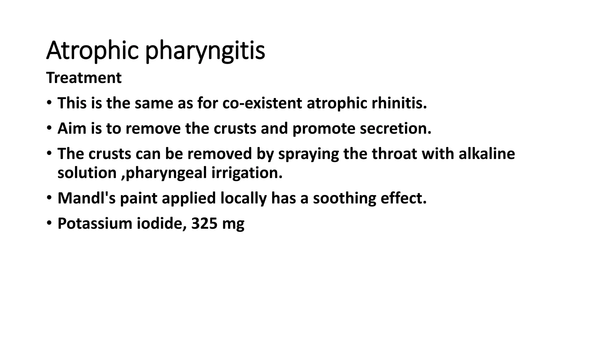 Pharyngitis | PPTX