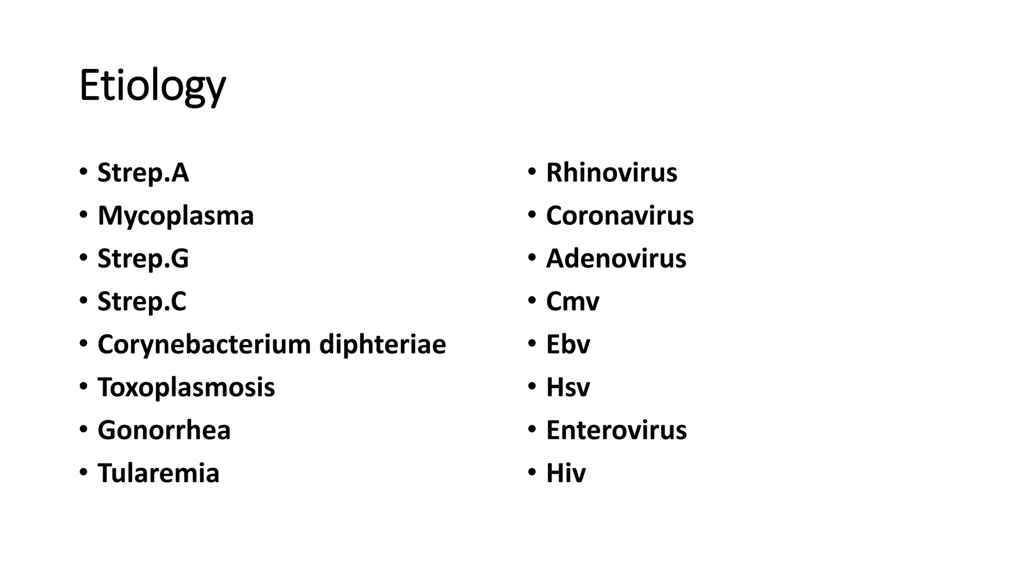 Pharyngitis | PPTX
