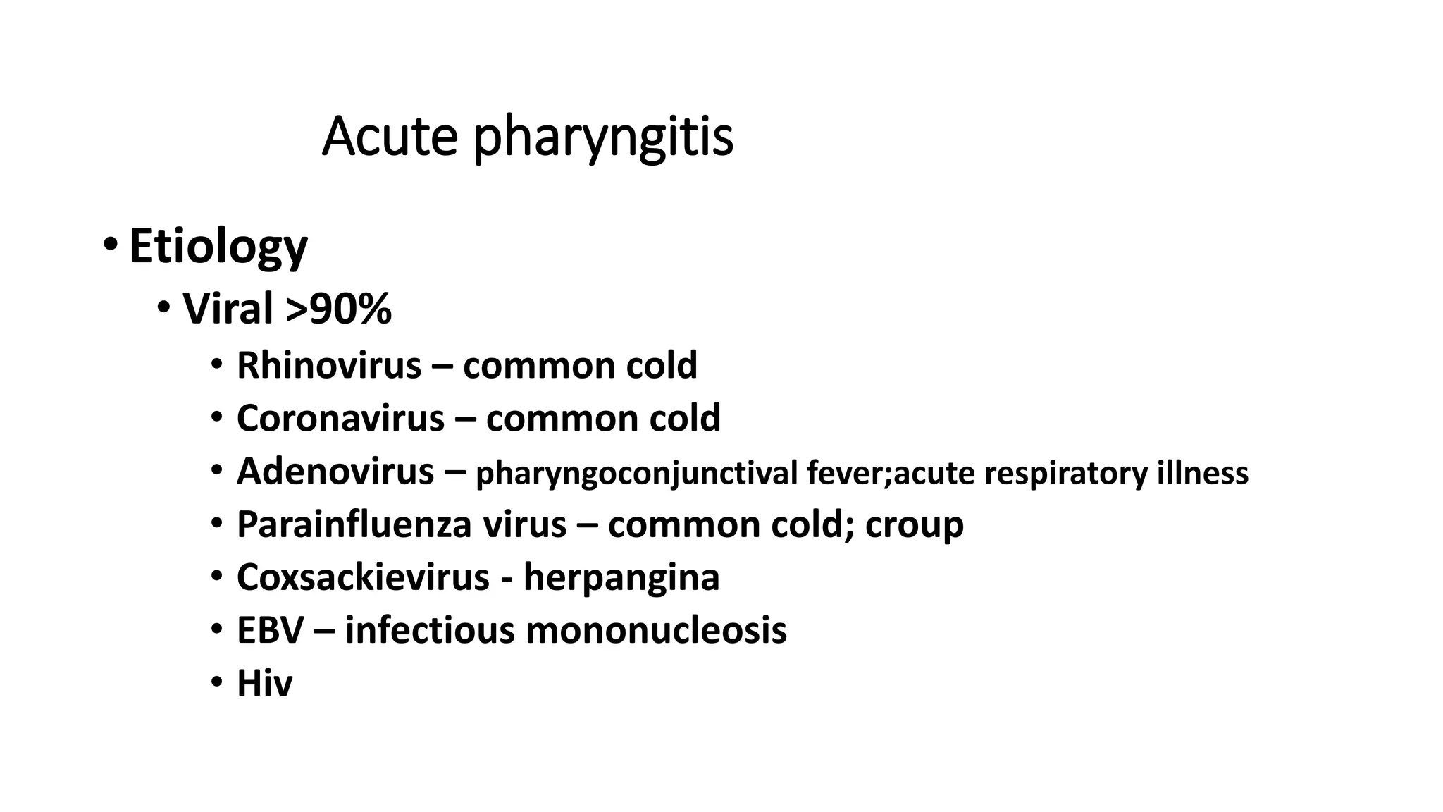 Pharyngitis | PPTX