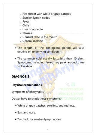 Pharyngitis | PDF