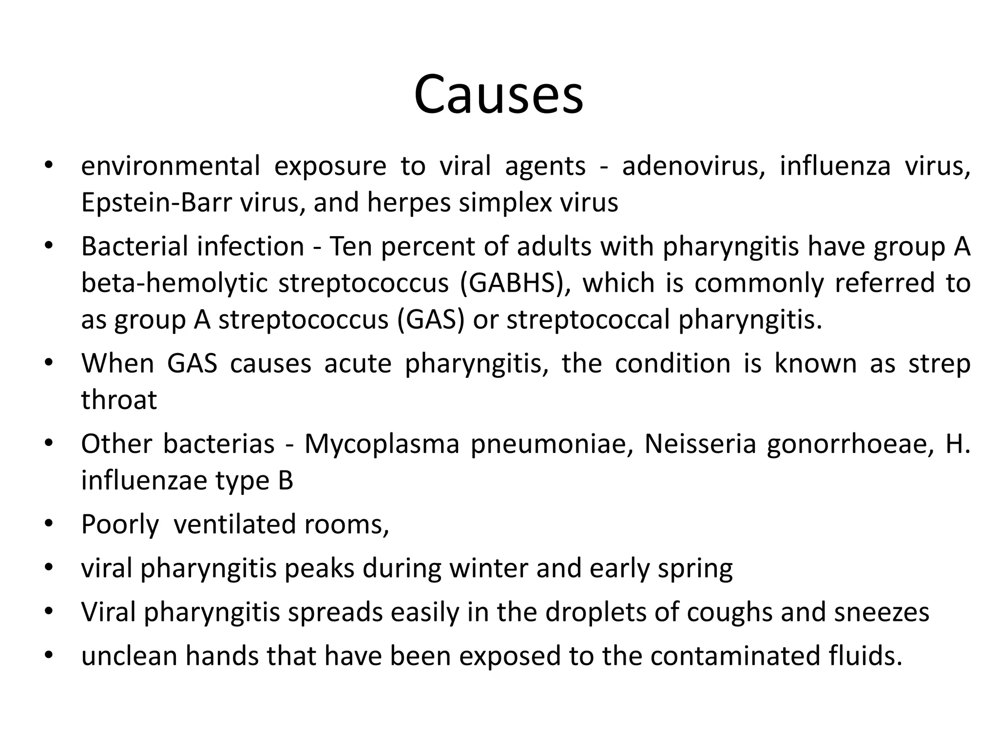 Pharyngitis | PPTX
