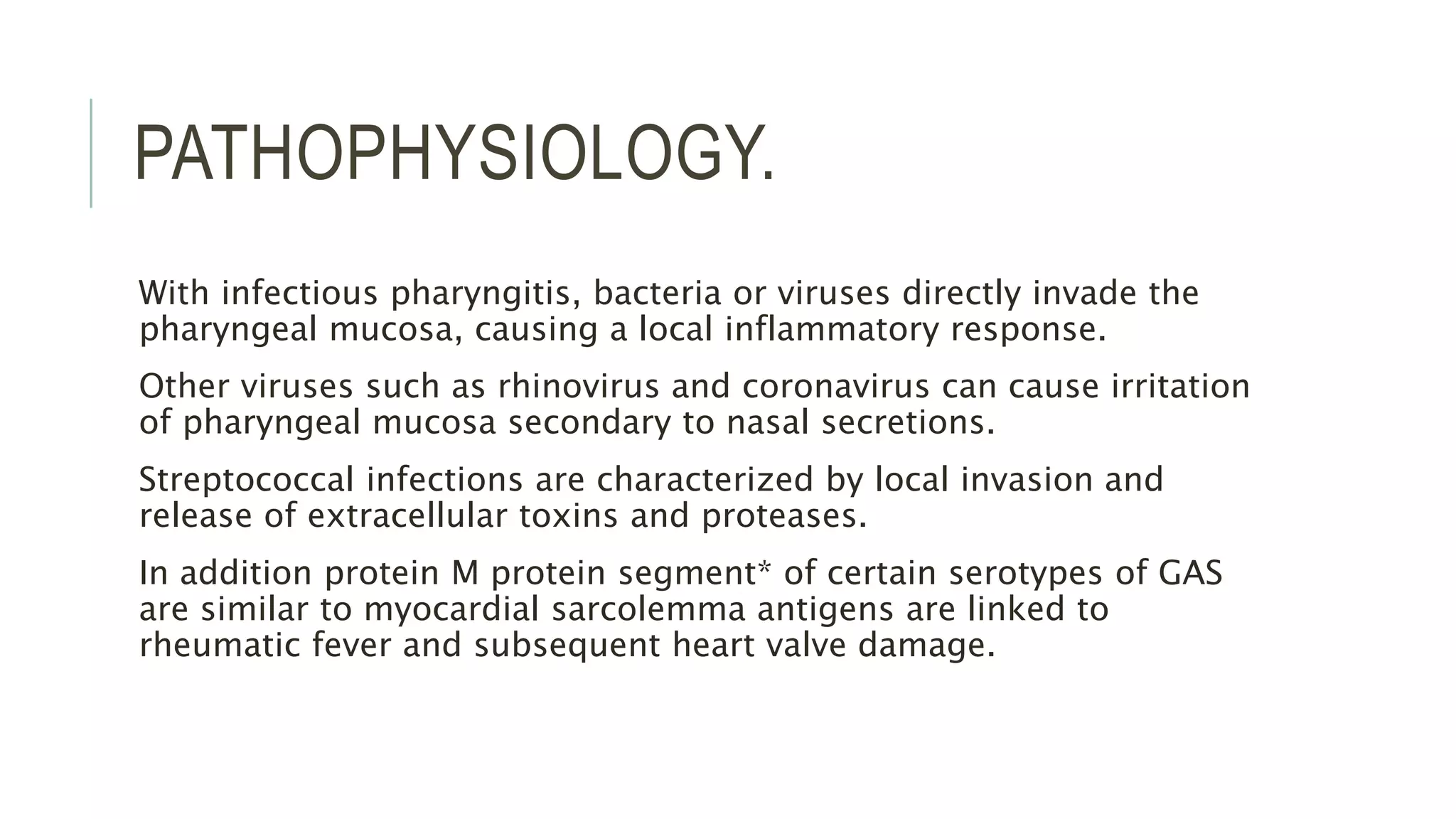 Pharyngitis | PPTX