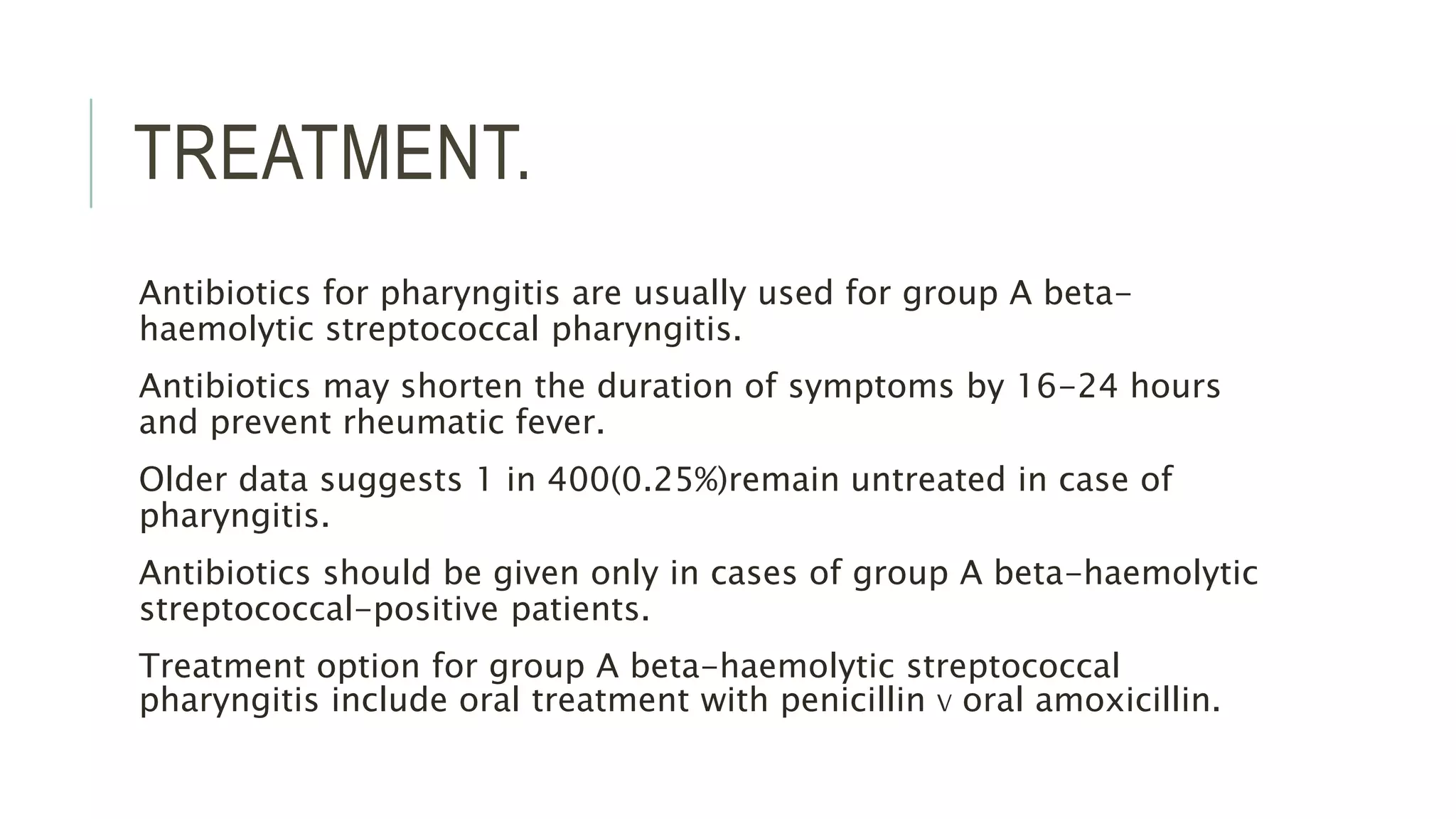 Pharyngitis | PPTX