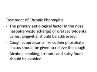 PHARYNGITIS in patients. 2023. pptx 23153114 | PPTX | Ear, Nose and Throat Conditions | Diseases ...