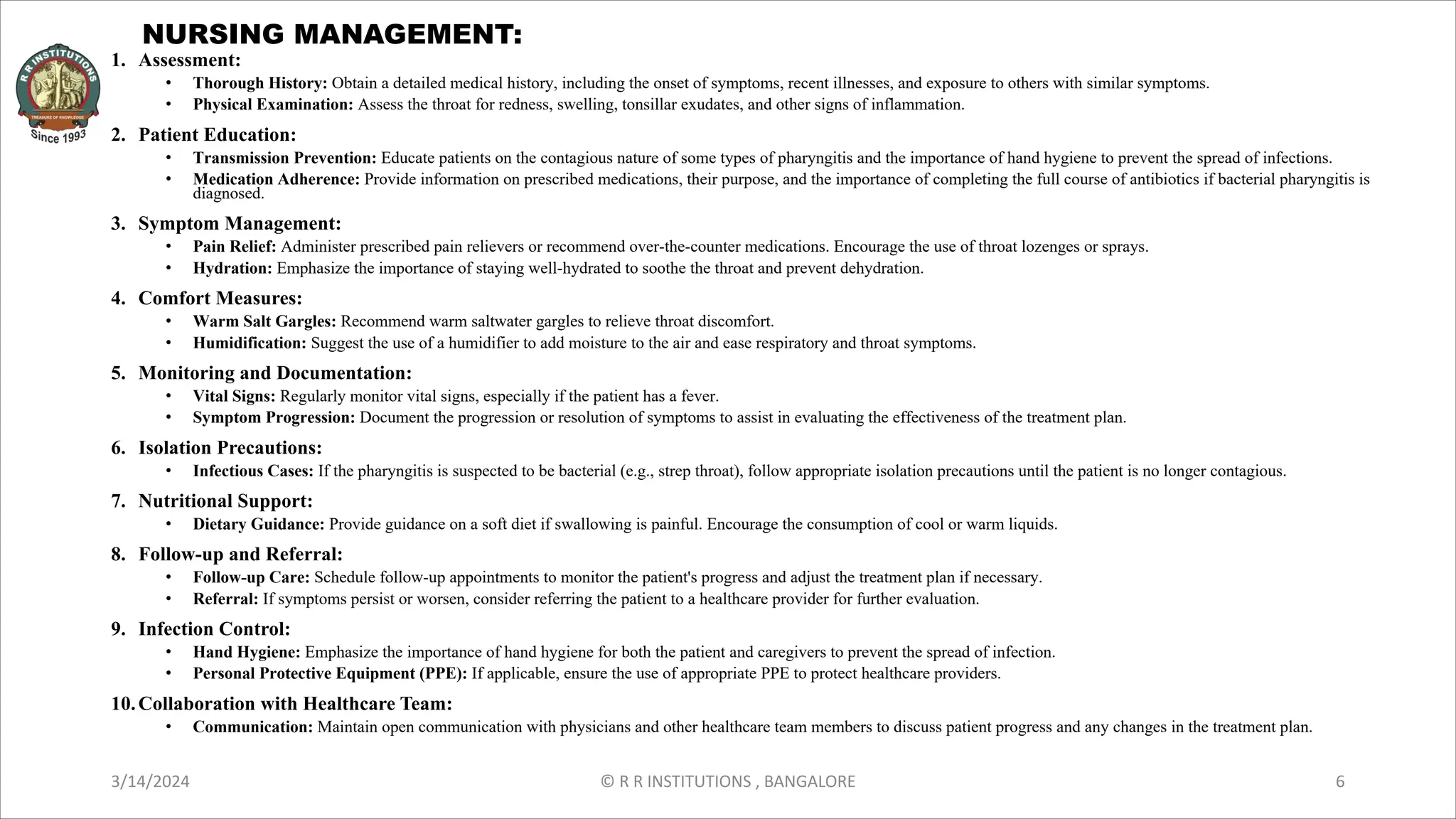 PHARYNGITIS AND ITS NURSING MANAGEMENT.pdf